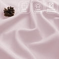 PRWLUS Blush Pink Curtains 72 Inch Length 2 Panels Set, Faux Linen ...