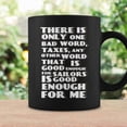 Only One Bad Word Coffee Mugs - Walmart.com