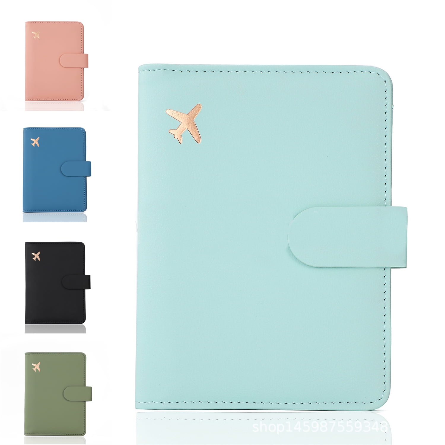 Simple Fashion Letter Passport Cover Slim Pu Leather Travel Passport ...