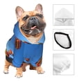 Dog Hoodie Sweatshirts Power Hot Air Balloon Pet Clothes Hoodies with ...