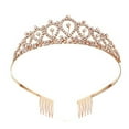 5 Pieces Birthday Accessories, Include Birthday Queen Sash,Tiara ...