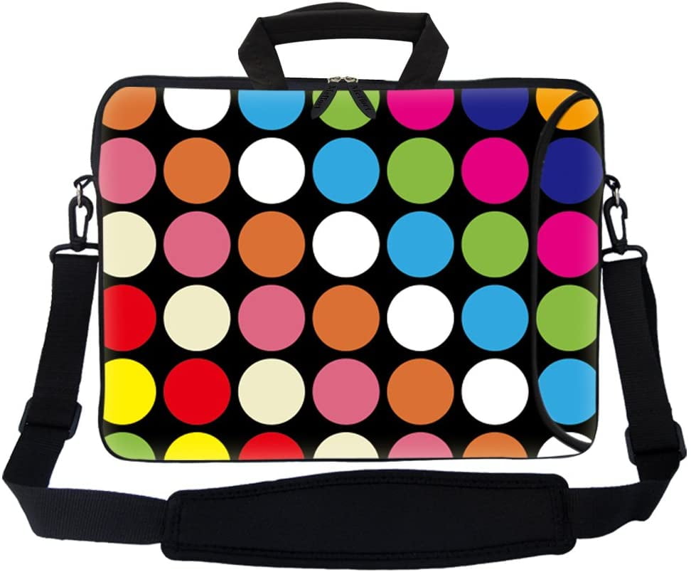 Meffort Inc 15 15.6 inch Neoprene Laptop Bag Sleeve with Extra Side ...