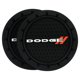 Plasticolor Dodge Automotive Cup Holder Coasters, Black, 2 Pack ...
