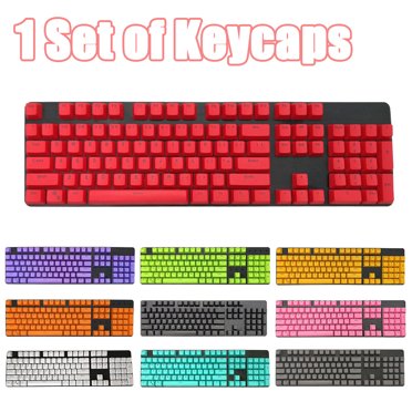 Sunjoy Tech 104Pcs TPE OEM Dual Colors Backlight Key Caps Keycaps ...
