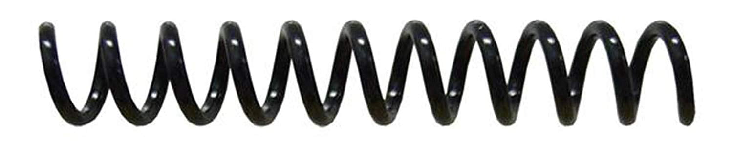 6mm Plastic Spiral Coil Black Pack Of 100 - Walmart.com