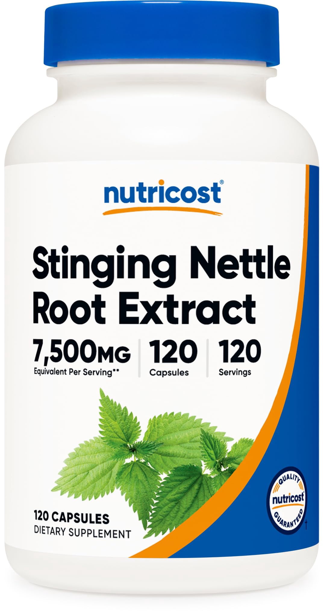 Suplemento Nutricost: extracto de raíz de ortiga, 7500 mg, 120 cápsulas ...