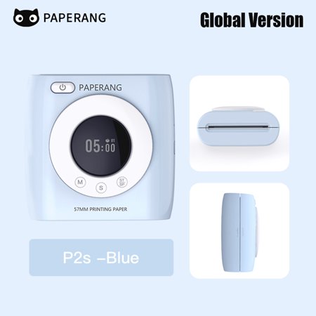 Global Version Youpin Paperang Pocket Mini Printer P2S Bt4.0 Phone Connection Wireless Thermal ...