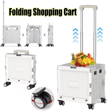 Office Depot Portable Mobile Folding Cart with Rolling Trolley Handle ...