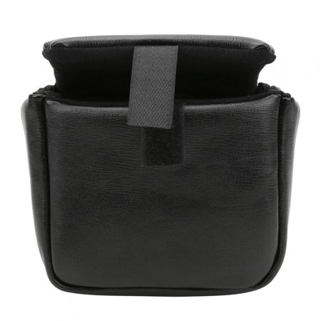 QIILU Camera Lens Protective Bag, PU Leather Waterproof Shockproof ...