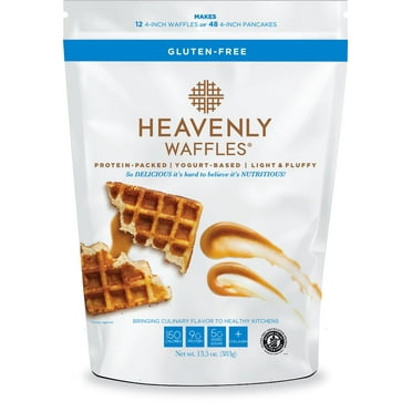 Universal Bakery Strawberry Belgian Waffles, 12ct, Light and Fluffy ...