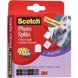 Scotch Double-Sided Adhesive Squares, Initially Removable, Great for ...