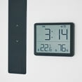 Digital Wall Clock Large Display Date And Temperature Humidity Sensing Perfect For Home And