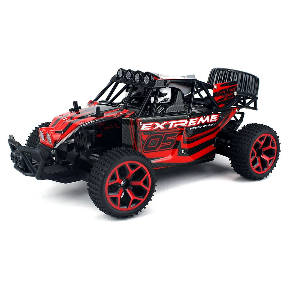 Extreme Speed Remote Control RC Truggy Truck Buggy 1:18 Scale 4 Wheel ...