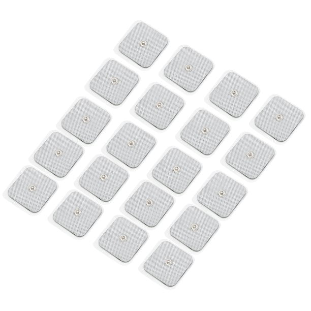 Non‑Woven Button Electrode Pad for TENS/EMS Massage Therapy Machine 5 x ...