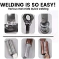 6 PCS Metal Universal Low Temperature Easy Melt Welding Rods, Lighter ...