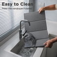2PCS Stone Drying Mat for Kitchen Counter, Diatomite Water Absorbing ...