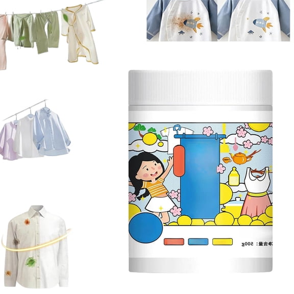 2026 New Oxygen Laundry Powder,500g Oxygen Laundry Booster,Hyper ...