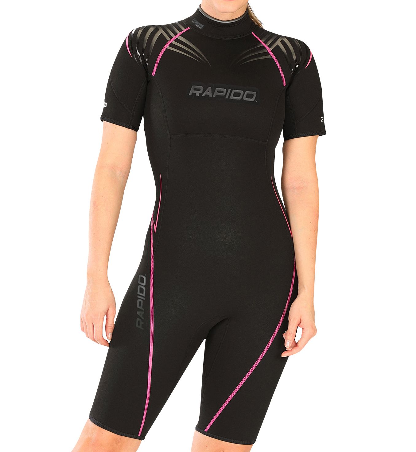 Charmo Women Half-Zipper Floral One Piece Surfing Wetsuit - Walmart.com