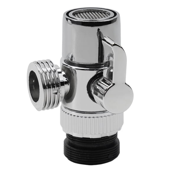 Gerich 3-Way Diverter Valve, Faucet Adapter, Bathroom and Kitchen Sink ...