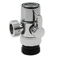 Haimni 3 Way Diverter Valve Water Tap Connector for Kitchen Sink Faucet ... Haimni 3 Way Diverter Valve Water Tap Connector for Kitchen Sink Faucet ...
