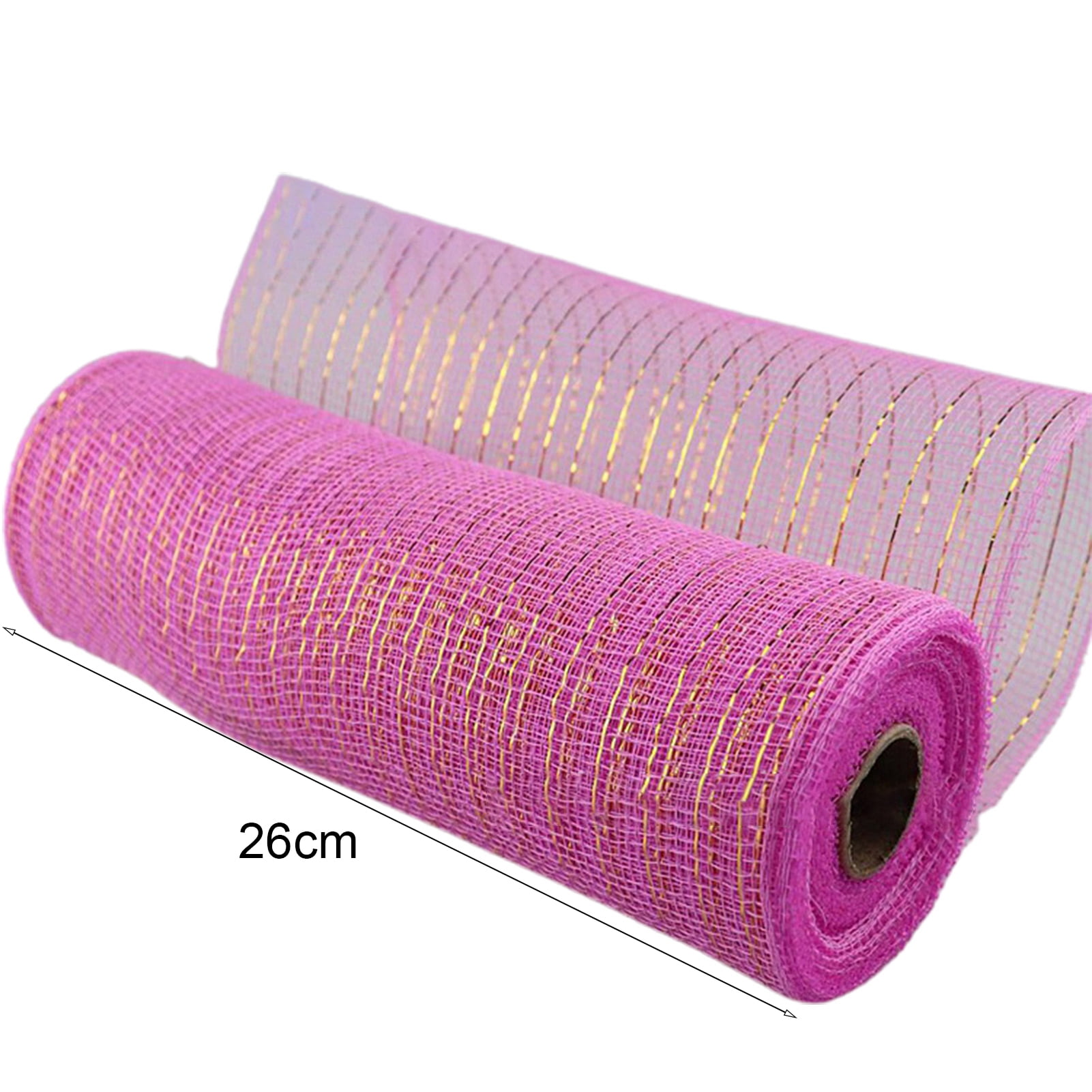 Taluosi 1 Roll Good Woven Bright-colored Wrapping Mesh Plastic DIY ...