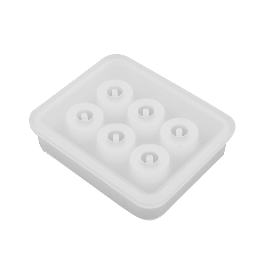Maoww Transparent Rectangle Silicone Bead Mould Square Ball 6 Hanging ...