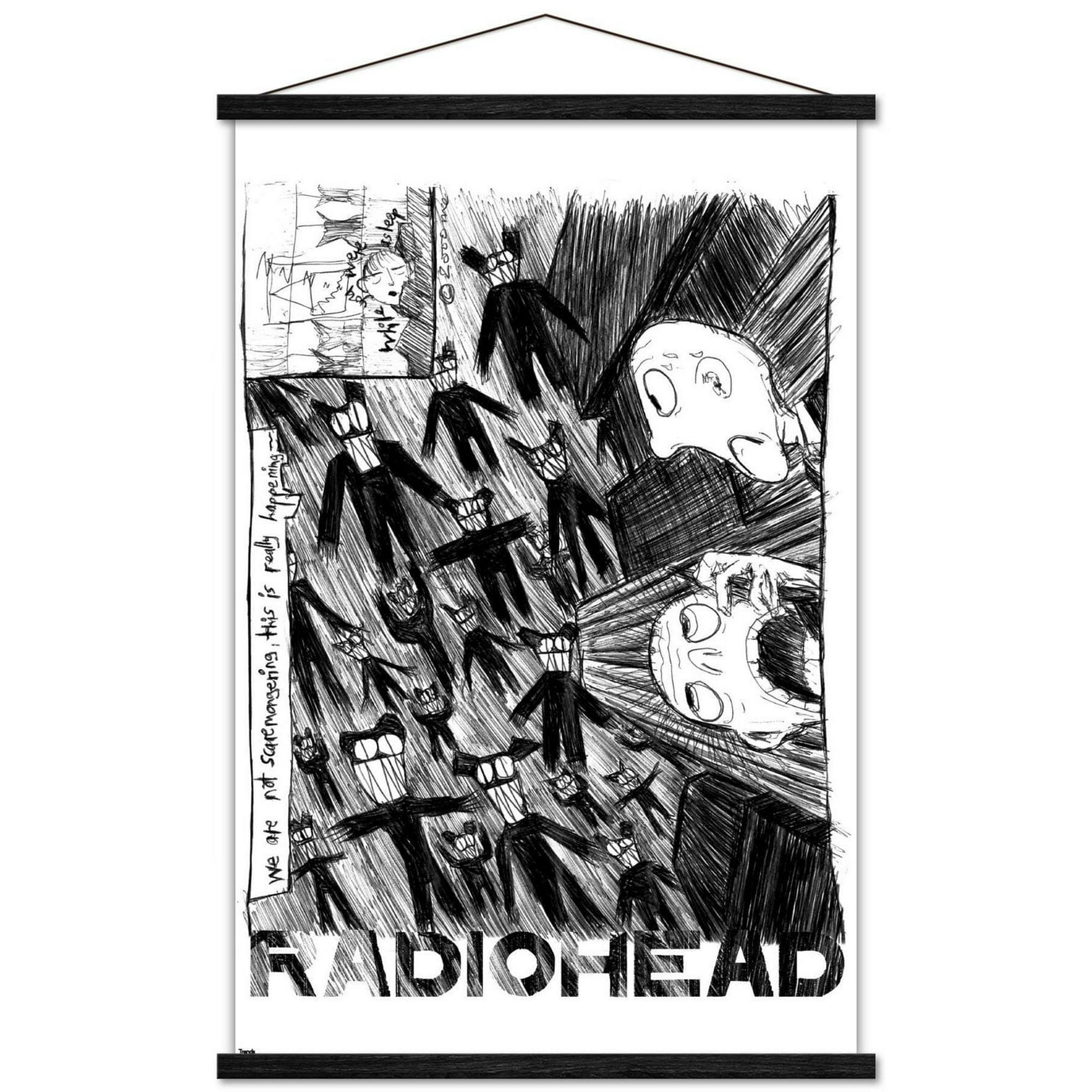 Click here for Trends International Radiohead - Scribble Wall Pos... prices
