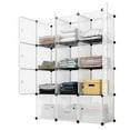 UBesGoo 12 Cubes Modular Portable Closet Wardrobe Clothes Organizer ...