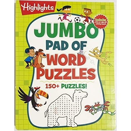 Jumbo Pad of Word Puzzles | Walmart Canada