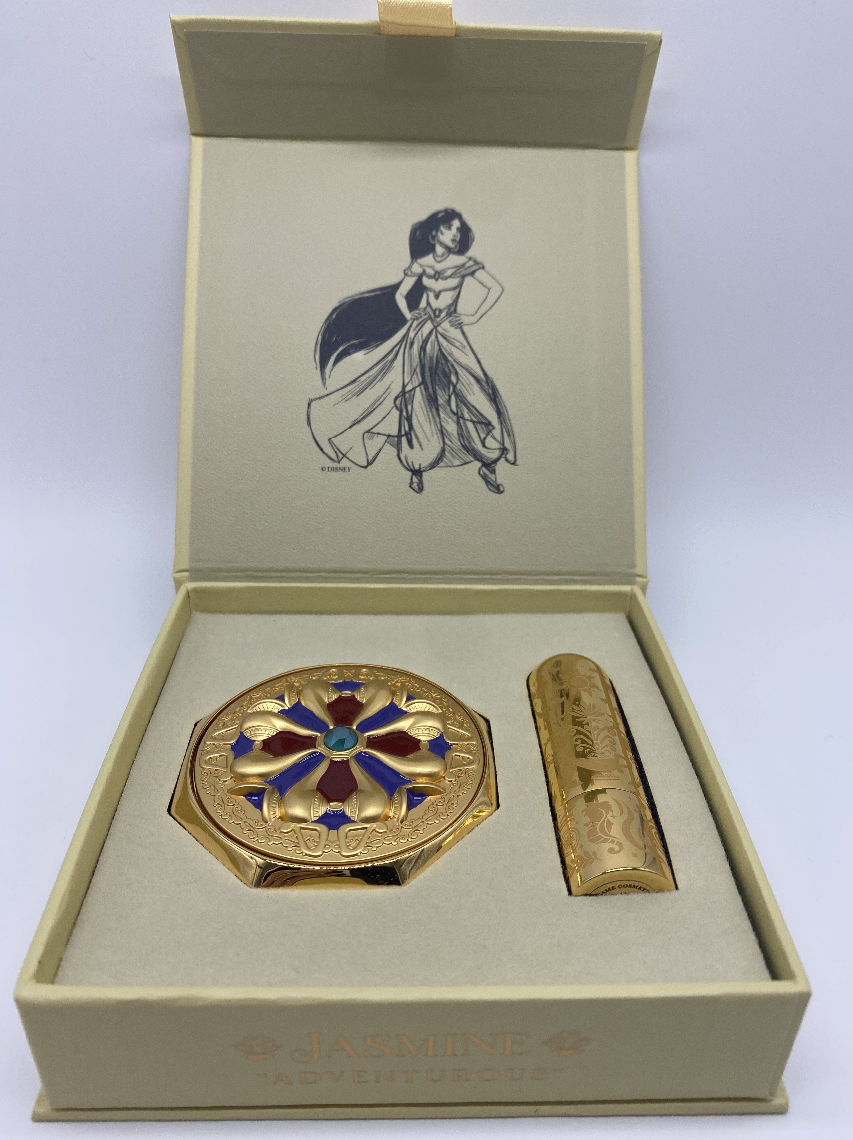 Buy Disney Jasmine Princess Signature Compact and Lipstick Set Bésame ...