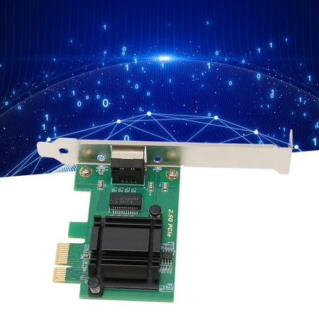 PCI Express Card, 2.5Gbps PCIe Adapter LED Indicator For Desktop PC ...