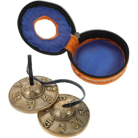 MILISTEN 1 Set Copper Cymbals Bell Belly Dance Finger Cymbal Belly ...