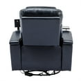 Electronic Leather Power Recliner, Theatre USB Port Chair, Swivel Tray ...