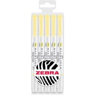 Zebra Zebrite Double-Ended Highlighter, Chisel and Fine Point, Assorted ...