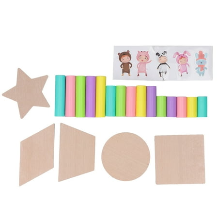 Tower Stacking Game, Interactive Building Blocks Bright Color For Home ...