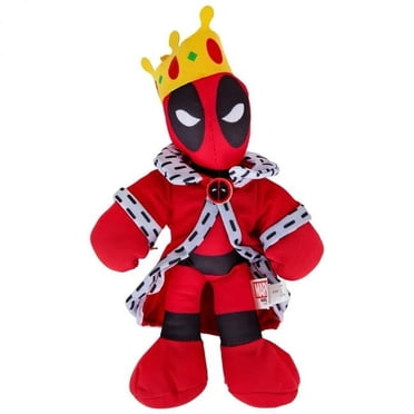 Plush Mouse King Doll with Royal Purple Jacket and traditional Crown 12 ...