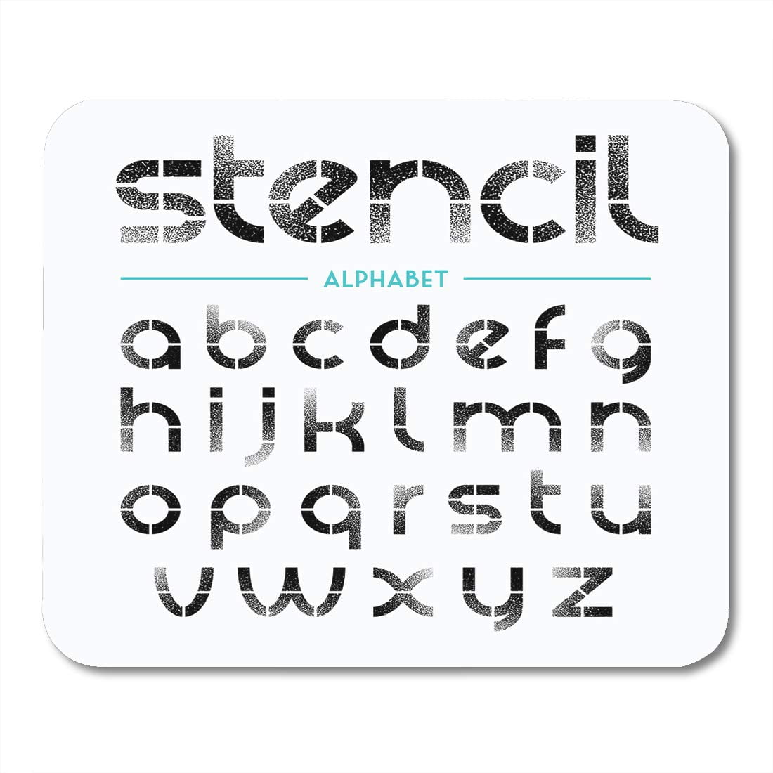 Airbrush Lettering Alphabet