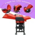 Hay Cutter Straw Pulverizer Chaff Crusher Corn Shredder for Animal Feed ...