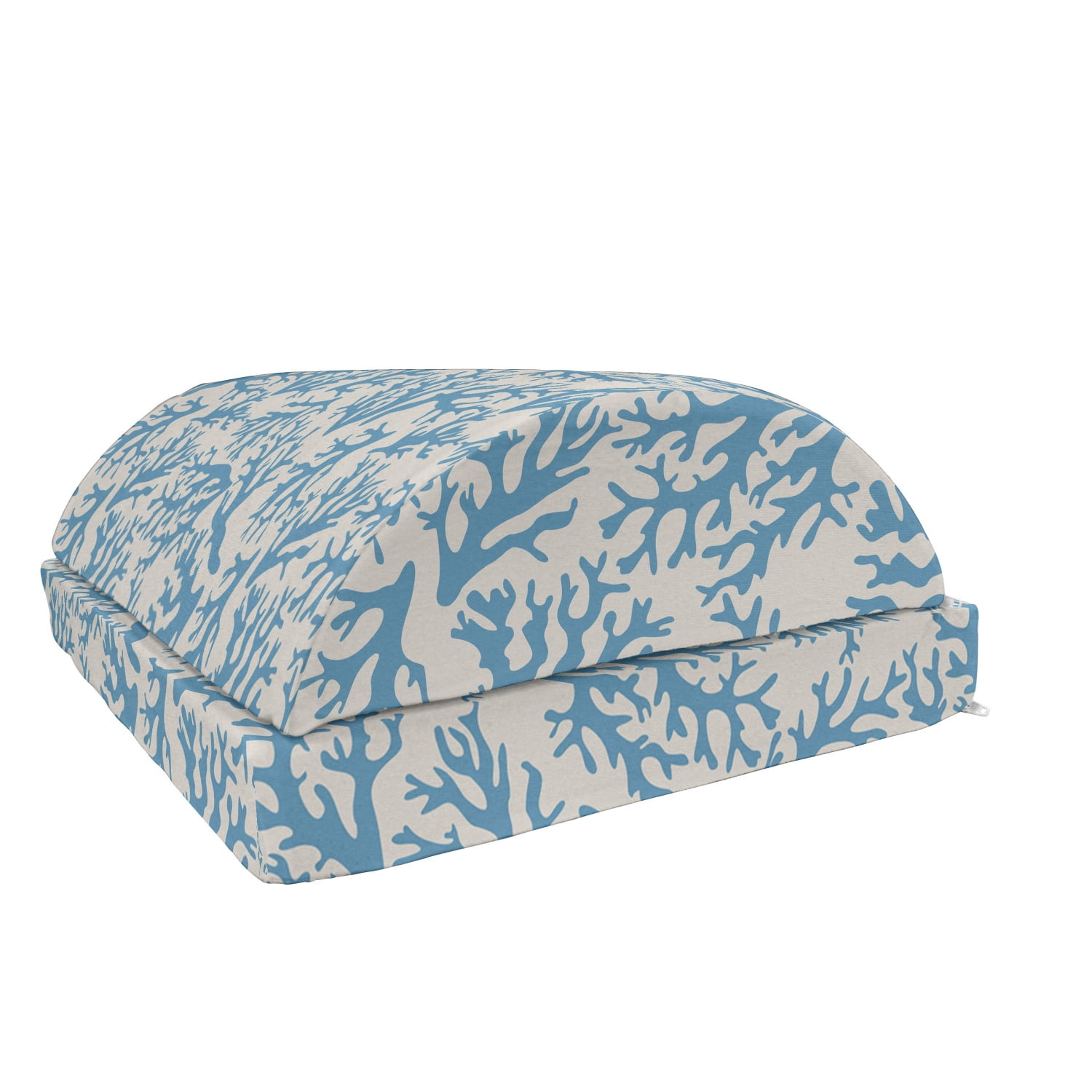 Marine Foot Rest, Coral Reef Underwater Ocean Pattern Sea Nature Herbs ...
