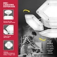 (2 pack) Bell + Howell QuadBurst Garage Light 384 LED Bulb 5500 Lumens ...