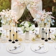 6pcs Black Candle Holder, Black Candlestick Holders Taper Candle ...