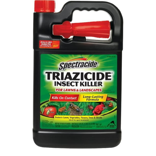 Spectracide Triazicide Insect Killer For Lawns & Landscapes, Ready-to ...