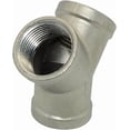 BDKWID-Stainless Steel 304 Tee NPT Female/Male Y Shaped 3 Way Cast Pipe ...