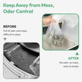 30PCS Litter Box Waste Bags Fit for Litter Box 3 and 4, Liner Bags ...