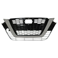 LABLT Front Bumper Upper Grille Assembly 623109HS1A Fit for Nissan ...