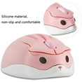 PloutoRich Wireless Mouse, 2.4GHz Wireless Mouse, Hamster Shape ...