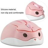 PloutoRich Wireless Mouse, 2.4GHz Wireless Mouse, Hamster Shape ...