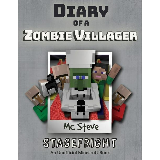 Diary of a Minecraft Zombie Villager : Book 2 - Stagefright - Walmart ...