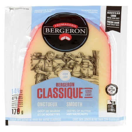 Fromagerie Bergeron Classique Light 14 % M.F. Ripened Firm Cheese ...