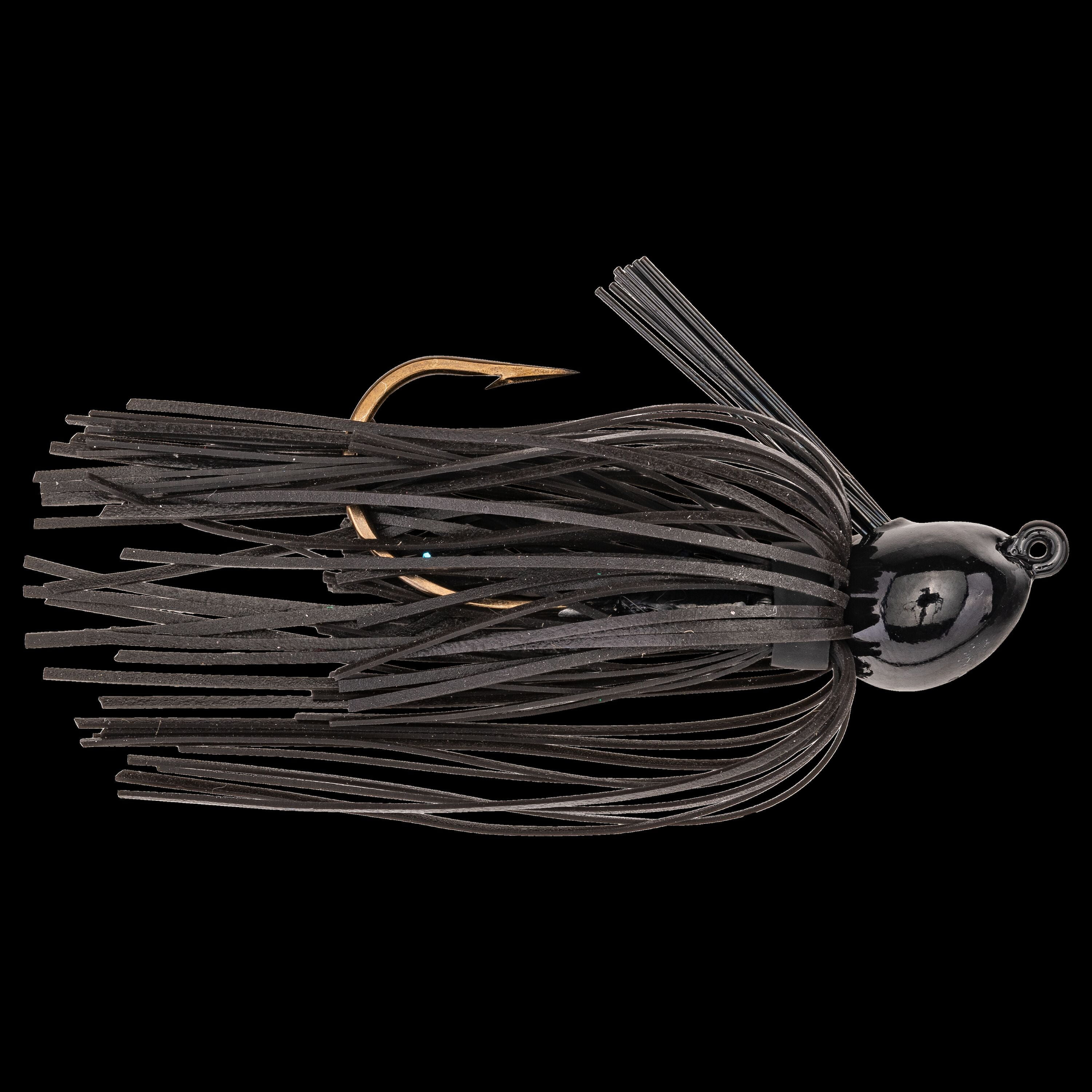 Strike King Bitsy Bug Jig 1/4oz Black - Walmart.com